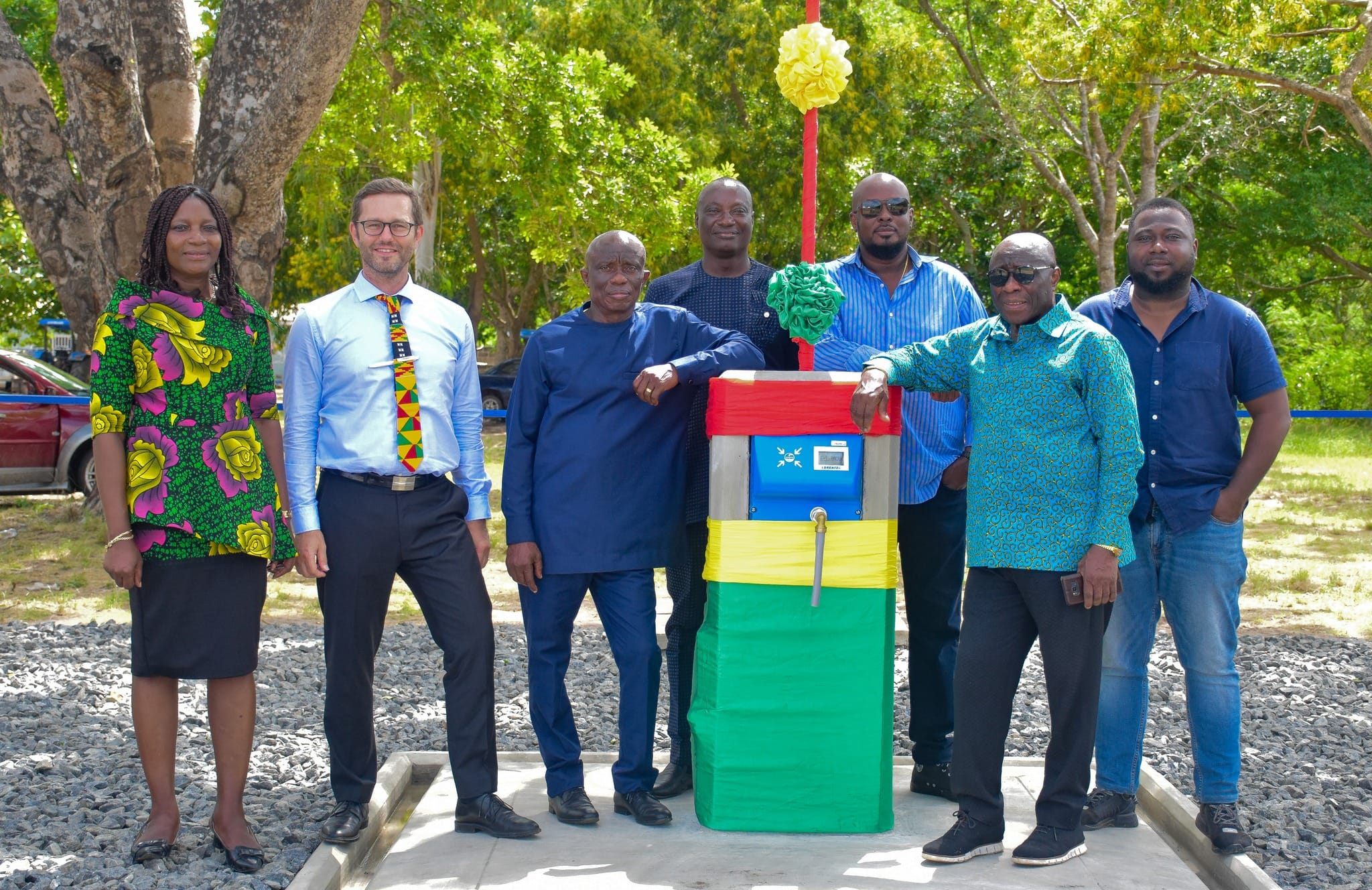 Commissioning Of The Five Districts Water Supply Project In Volta ...